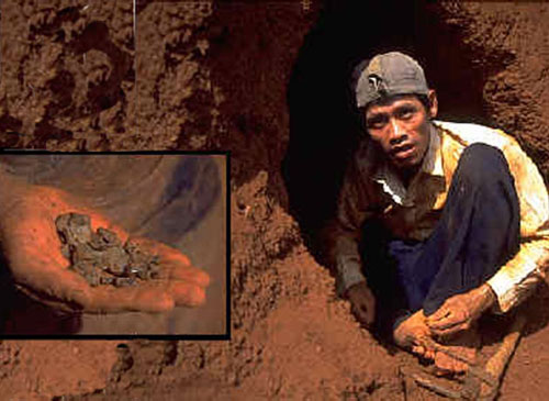 Ruby mineral extraction methods open pit mining techniques