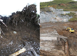 Topaz mining – open pit methods, mountaintop removal, dredging
