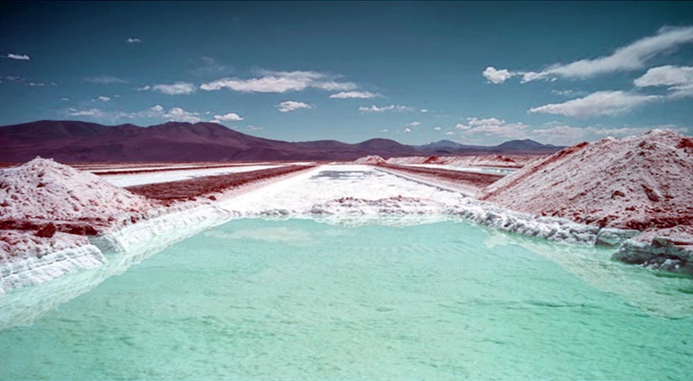 Lithium element extraction, mining technique– Acid treatment method